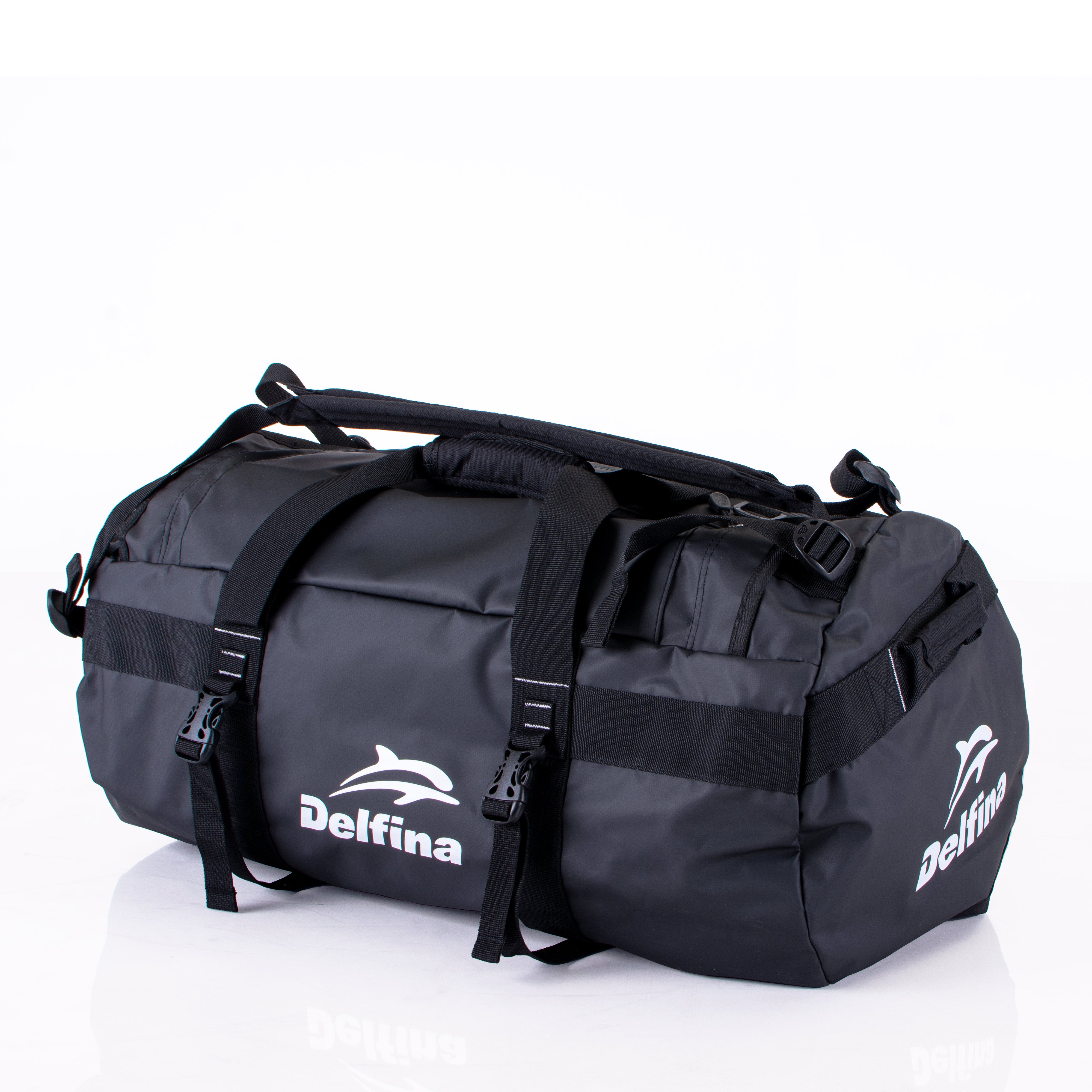 Custom Duffle Bag Black – Delfina Ltd.